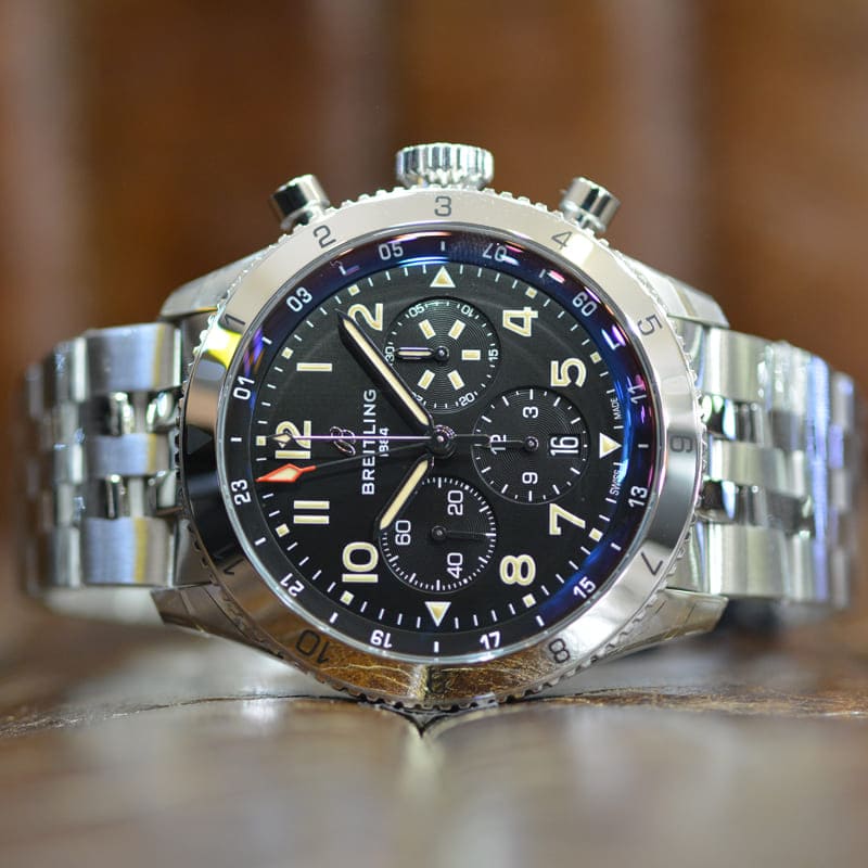 ブライトリング(BREITLING) スーパー アヴィ B04 クロノグラフ GMT 46 P-51 マスタング | プリベ石川 松山 | ブランド腕時計の正規販売店紹介サイトGressive ...